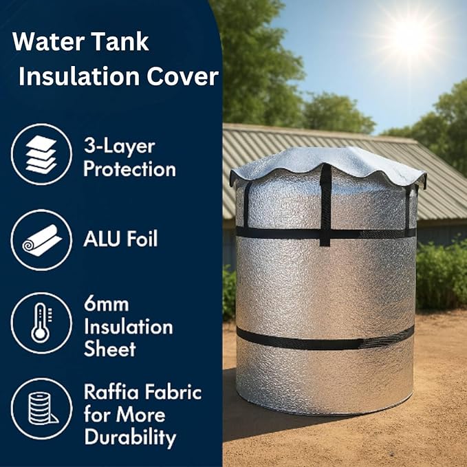 3-Layer Insulated Water Tank Cover – Pickoye